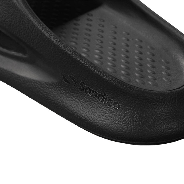 Kemari87 KISHISPO / リカバリーサンダル 25-sa030-03 ブラック