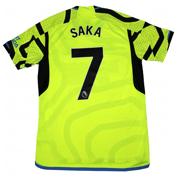 Kemari87 KISHISPO / アーセナル 23-24 アウェイ 半袖レプリカユニフォーム 7.ブカヨ・サカ eub26-hr6927-7-s