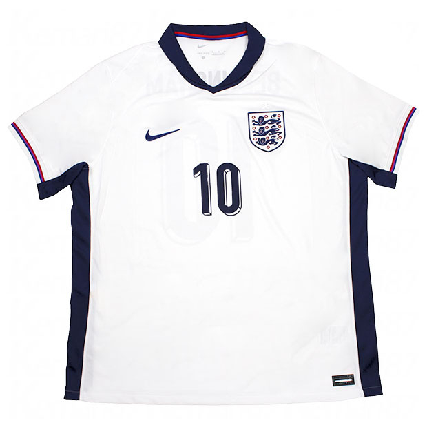 Kemari87 KISHISPO / イングランド代表 2024 ホーム 半袖レプリカユニフォーム fj4285-100-10-b 10 ...