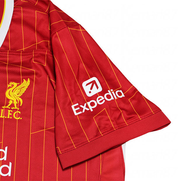 Kemari87 KISHISPO / リバプール 24-25 ホーム 半袖レプリカユニフォーム 3.遠藤航 fn8798-688-3-e