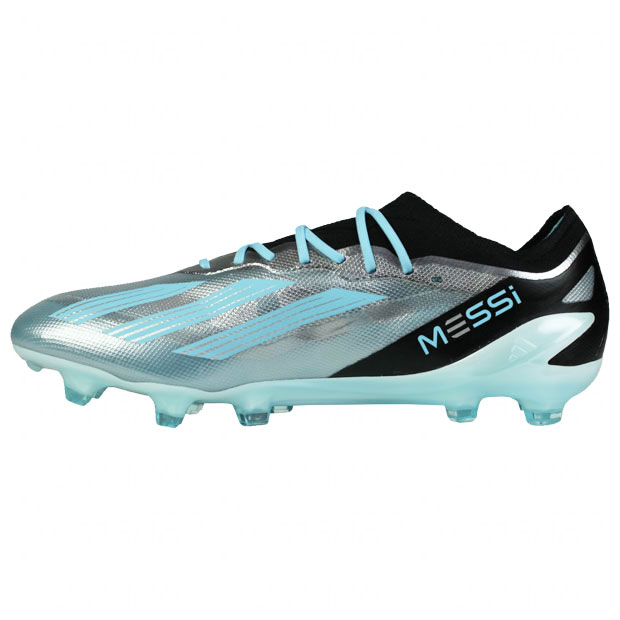 Kemari87 KISHISPO / エックス クレイジーファスト MESSI.1 FG ie4079 シルバーメタリック×ブリスブルー