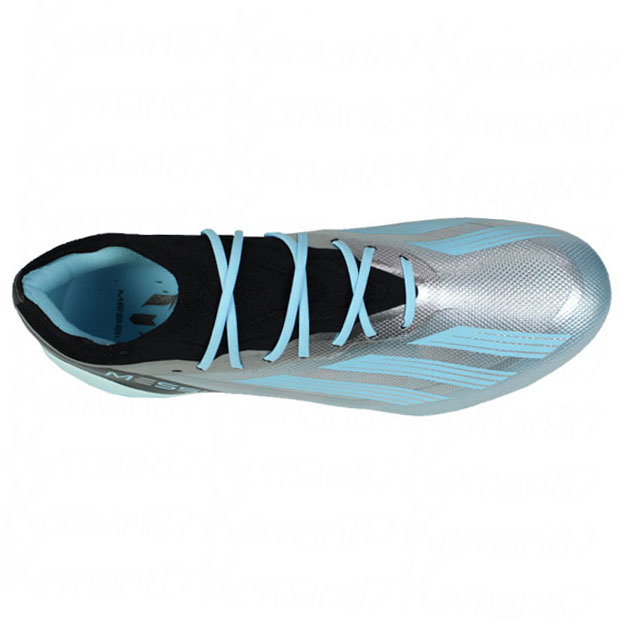 Kemari87 KISHISPO / エックス クレイジーファスト MESSI.1 FG ie4079 シルバーメタリック×ブリスブルー