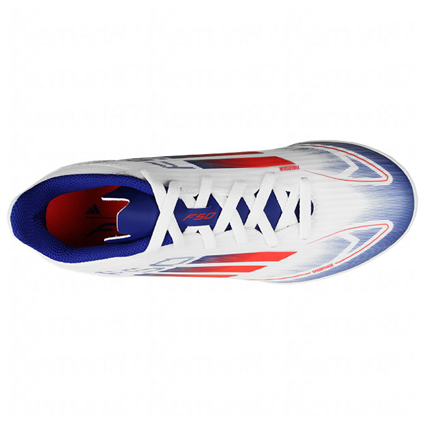 Kemari87 KISHISPO / ジュニア F50 LEAGUE TF if1372 フットウェアホワイト×ソーラーレッド