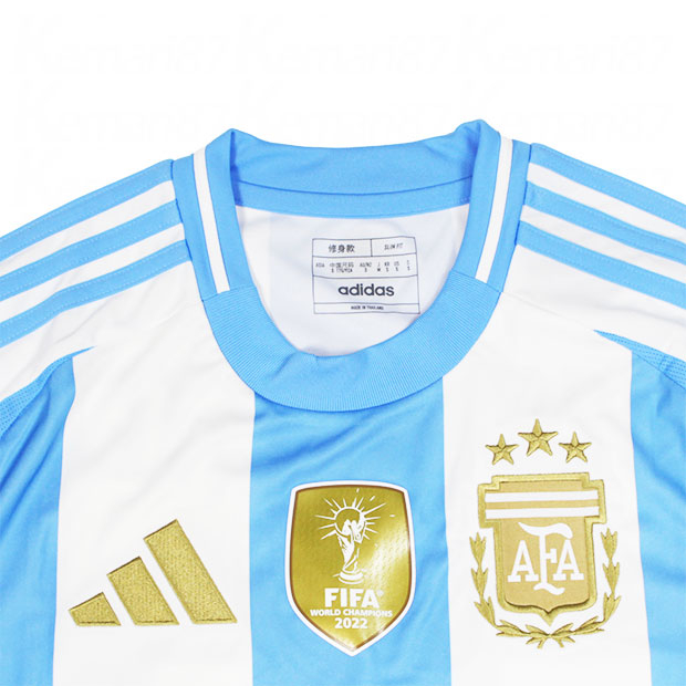 Kemari87 KISHISPO / アルゼンチン代表 2024 ホーム 半袖レプリカユニフォーム ixd49-ip8409